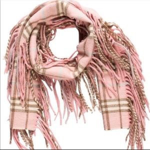 Burberry | Accessories | Sale Burberry Happy Fringe Scarf | Poshmark